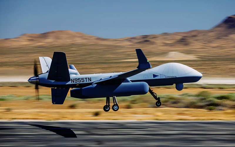 MQ-9B İHA Sistemi AWACS Görevleri İçin Saab LoyalEye Radarı İle ...